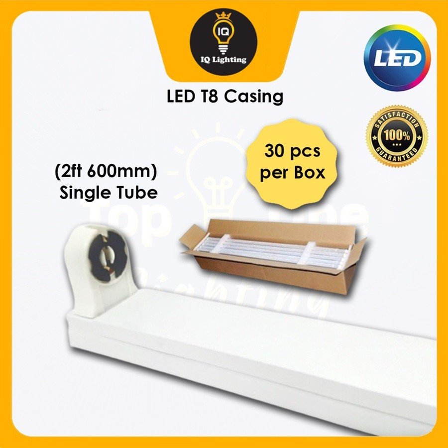 [BOX SET] LED T8 Casing LED T8 Fitting T8 LED Tube LED Single Casing ...