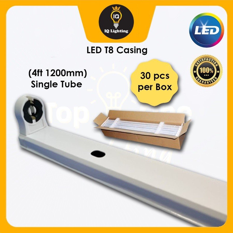 [BOX SET] LED T8 Casing LED T8 Fitting T8 LED Tube LED Single Casing ...